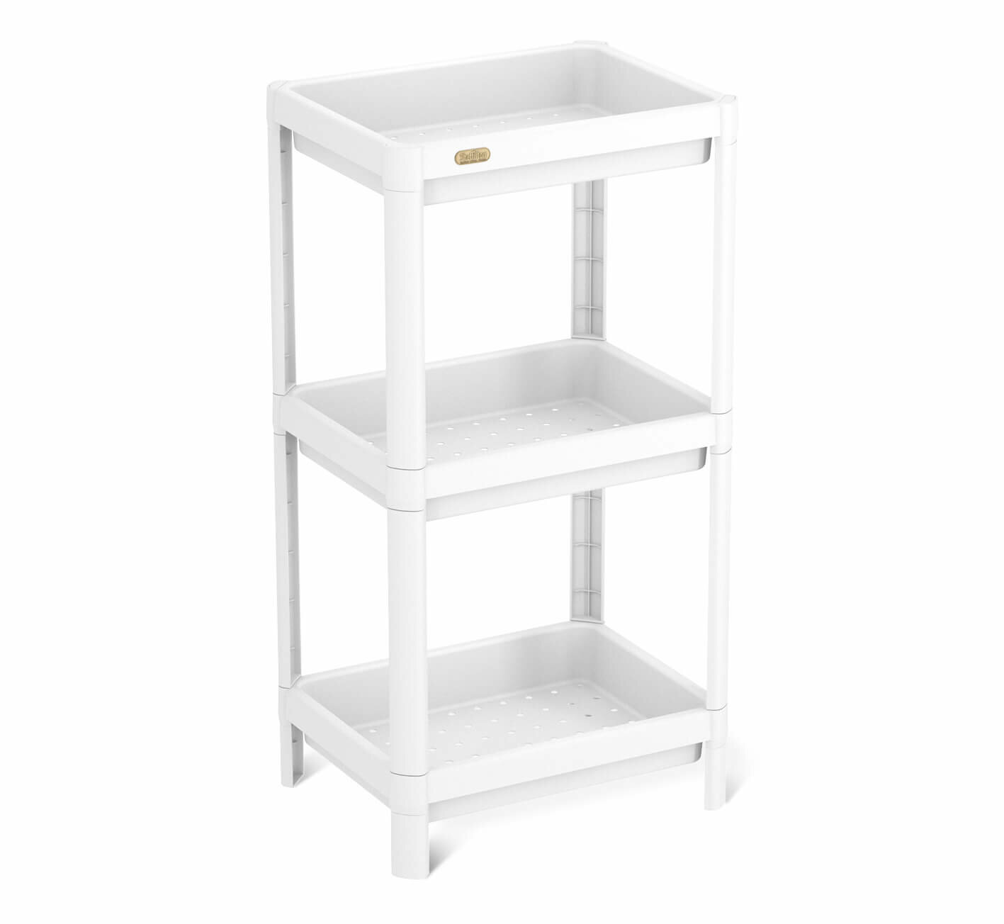 Стеллаж Sheffilton SHT-SS25-3 белый 3733976302 283345