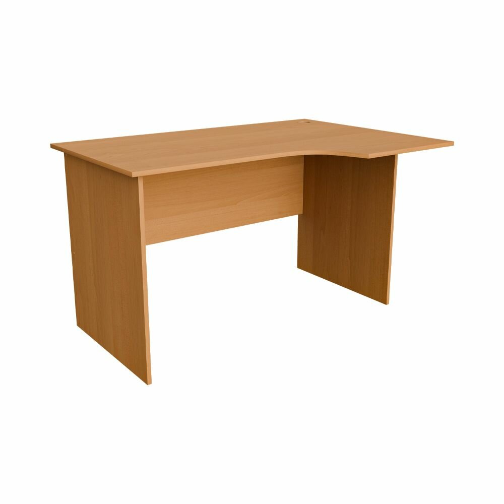 Стол эргономичный правый Б130R, р.1300х900х744 мм, Ольха