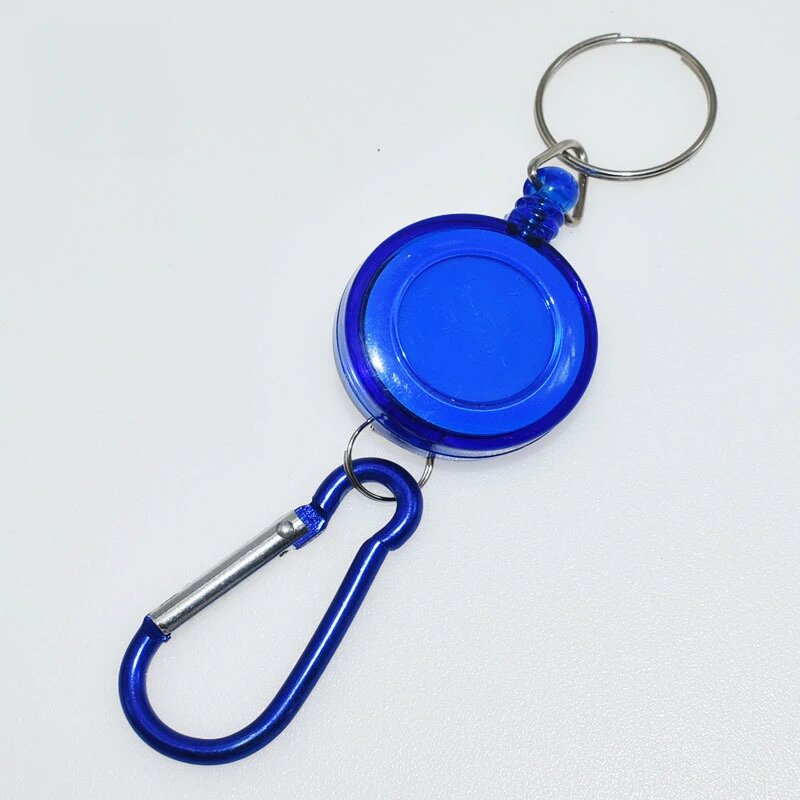 Брелок-ретрактор Синий, blue