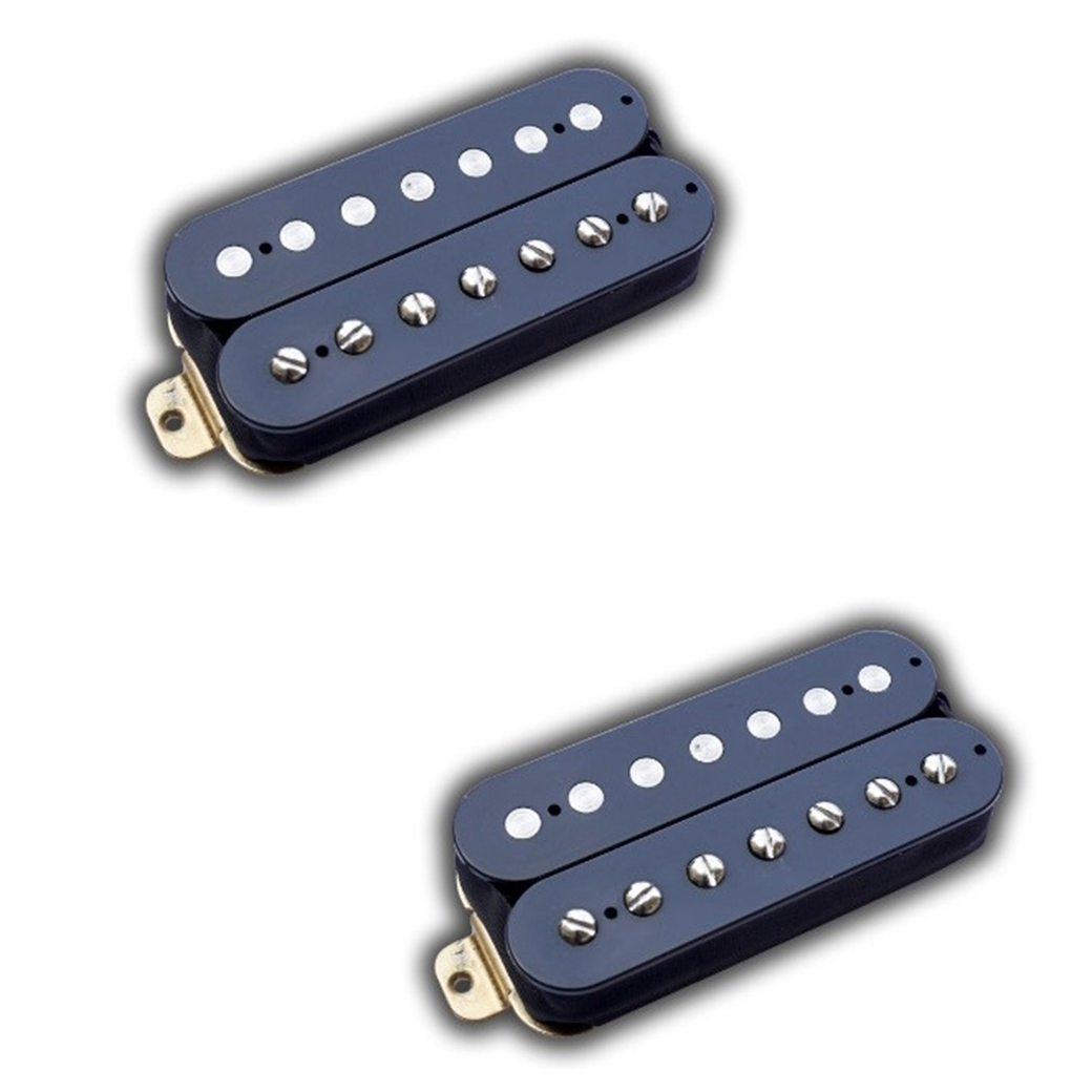 Комплект звукоснимателей для 7-струнной гитары, H-H, Belcat BH-22-7-P-BK, черный