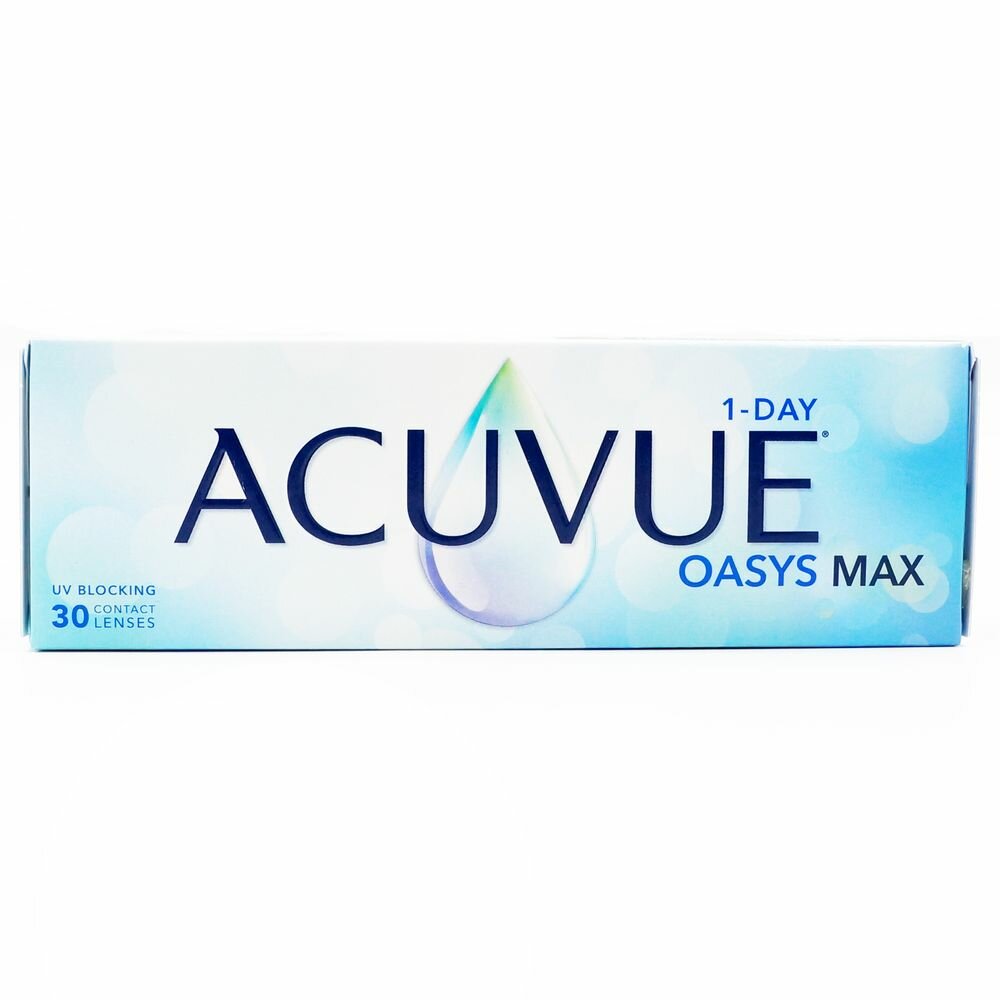Линзы контактные Acuvue Oasys Max 1-Day №30 /-2,50/