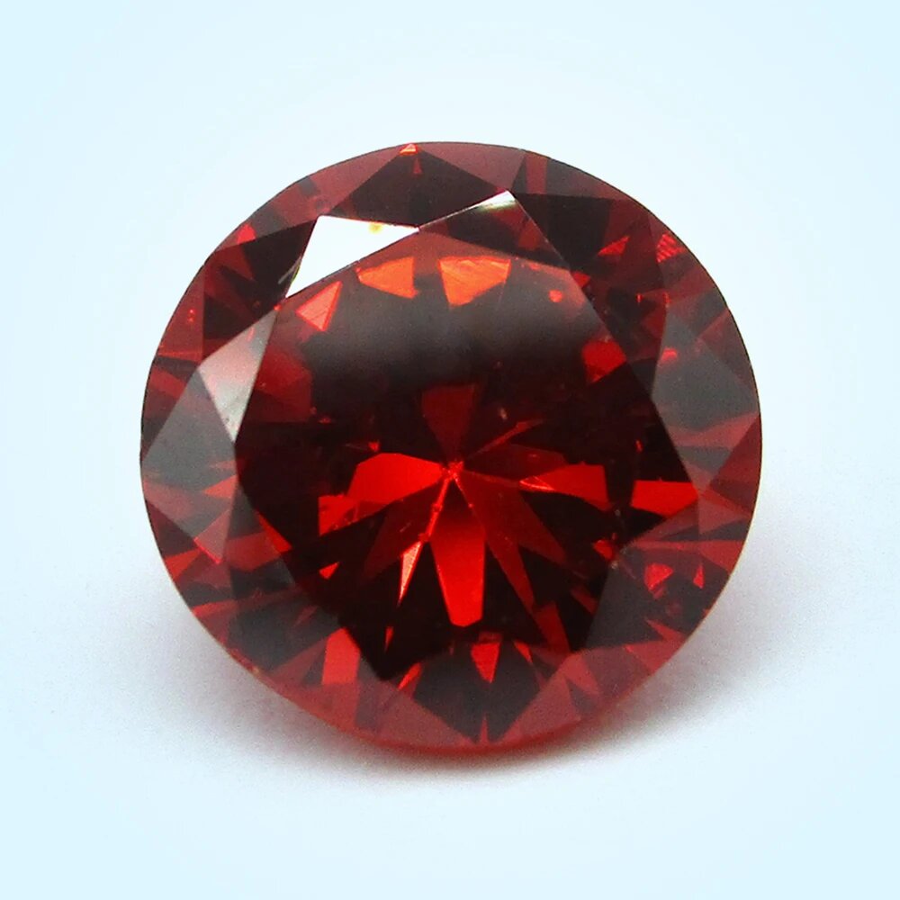 Синтетические кубические цирконии QINGYIGEM разных цветов 1,0-12 мм