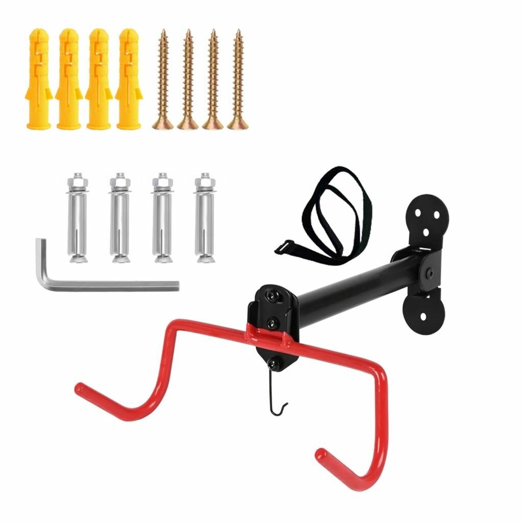 Аксессуары для велосипедов, Настенная подвесная стойка для велосипеда в коробочной упаковке, 1 комплект