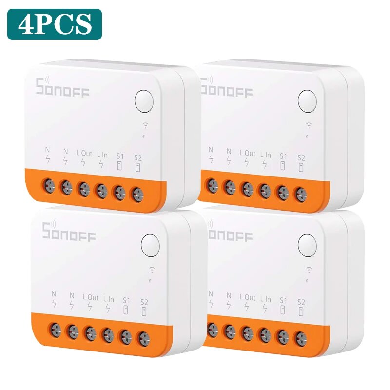 SONOFF MINIR4 Wi-Fi Smart Switch 4PCS