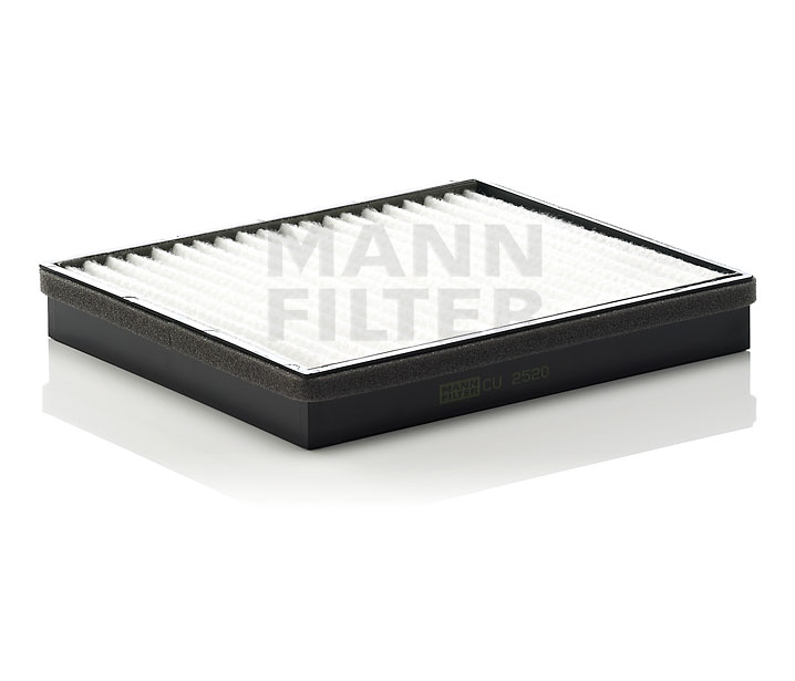 MANN-FILTER CU 2520 (JKR100020 / JKR100021 / JKY100020) фильтр салона rov 25 / 45 / 200 / streetwise 1.1-2.0 / 2.0idt / td / sdi 92-