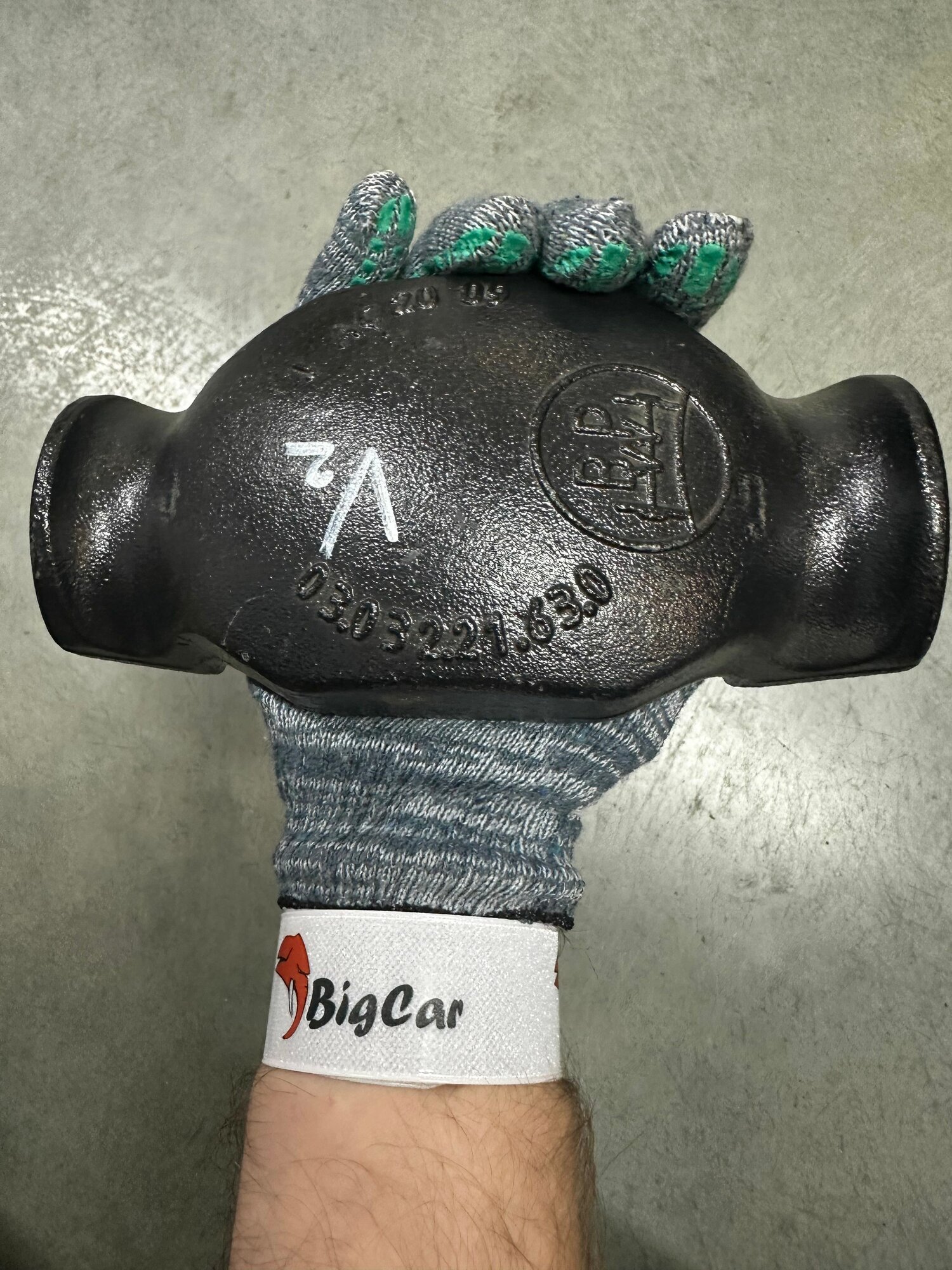 Сегмент под стремянку BPW (для 120/150 двойной) , арт. 0303221630 Bpw