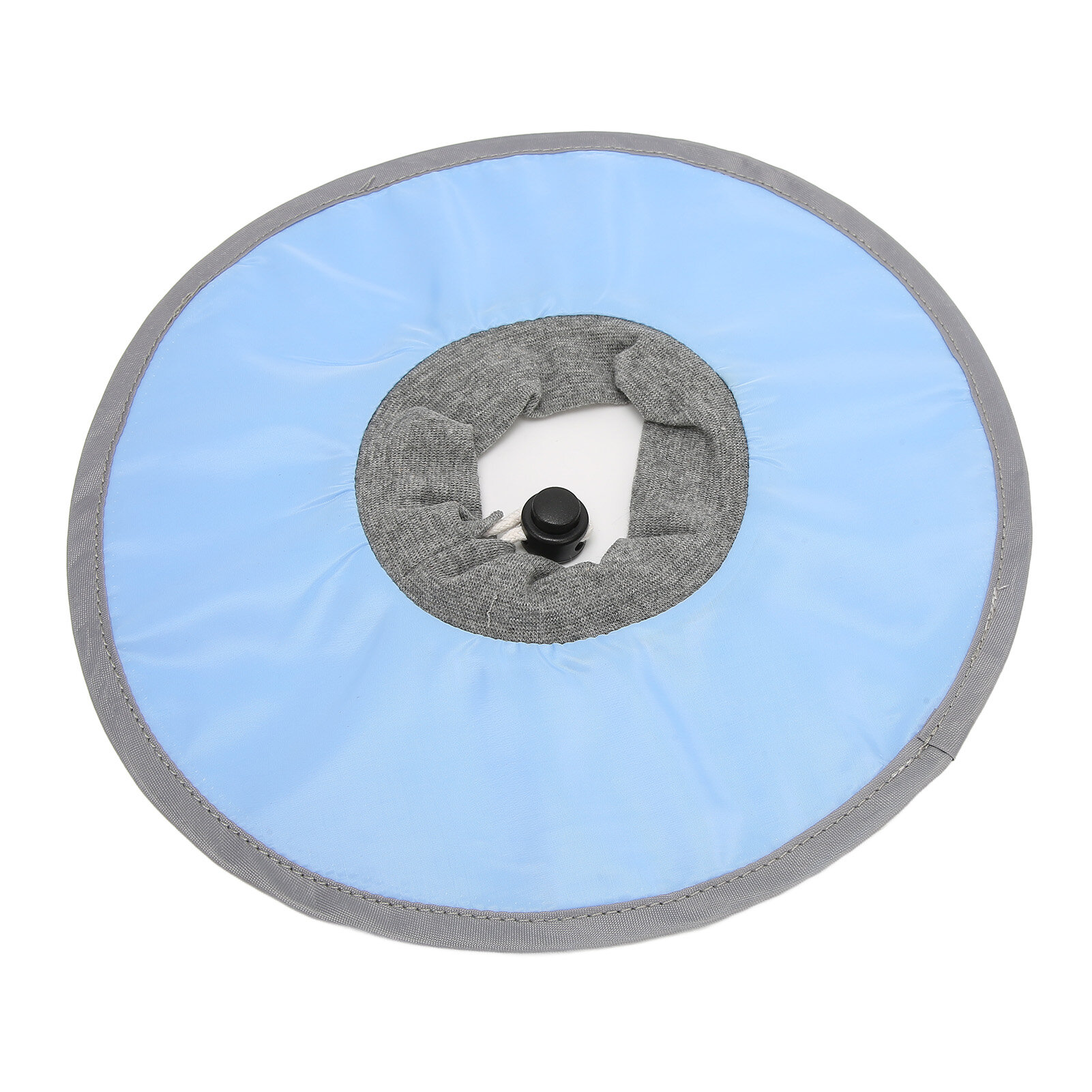 Водонепроницаемый регулируемый ошейник для кошек Elizabeth, защищающий от вылизывания после операции, светло-голубой, размер L