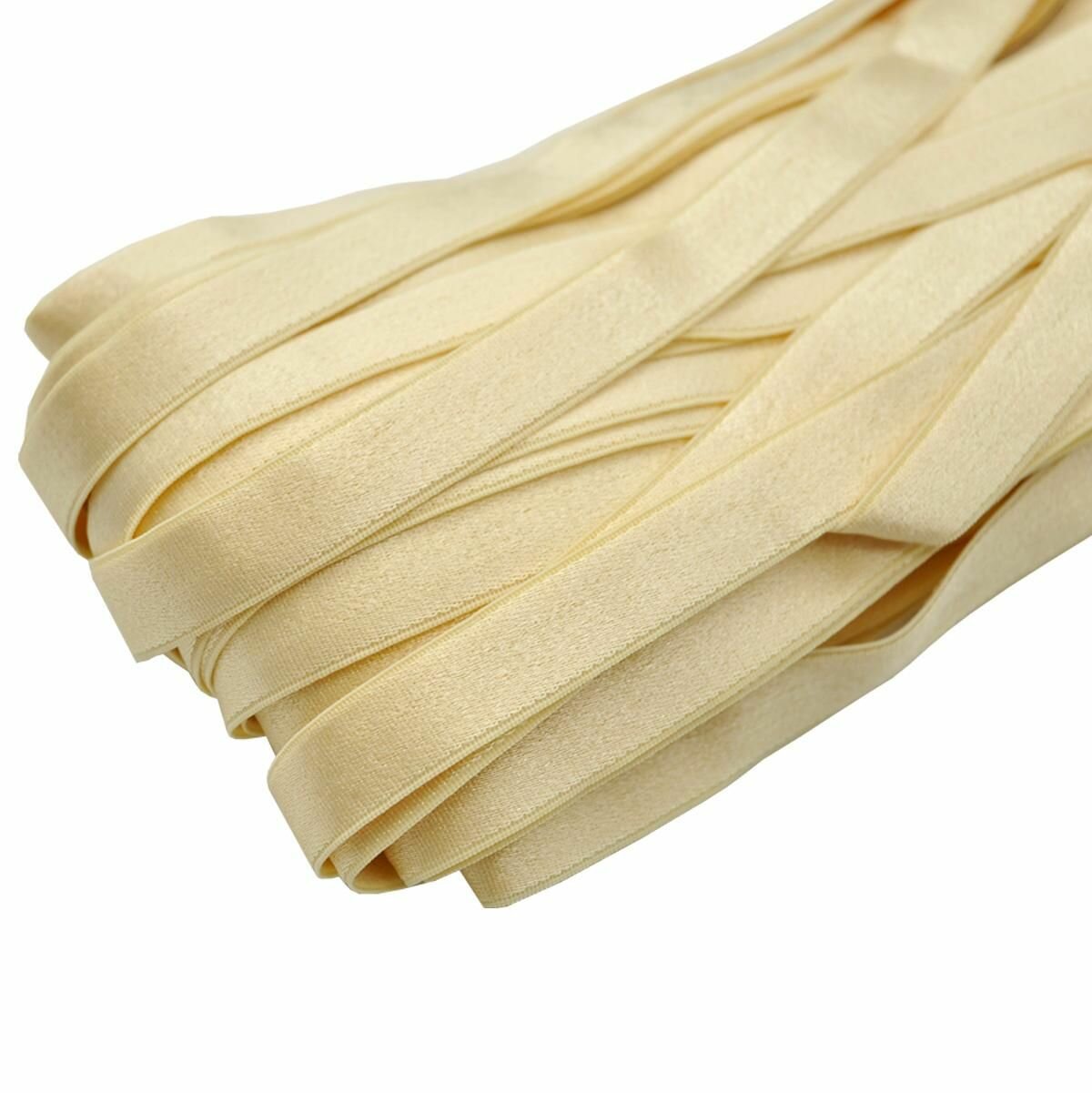 Бретельная лента айрис Эластичная, 14 мм, 25 м, цвет Шампань, STD/57