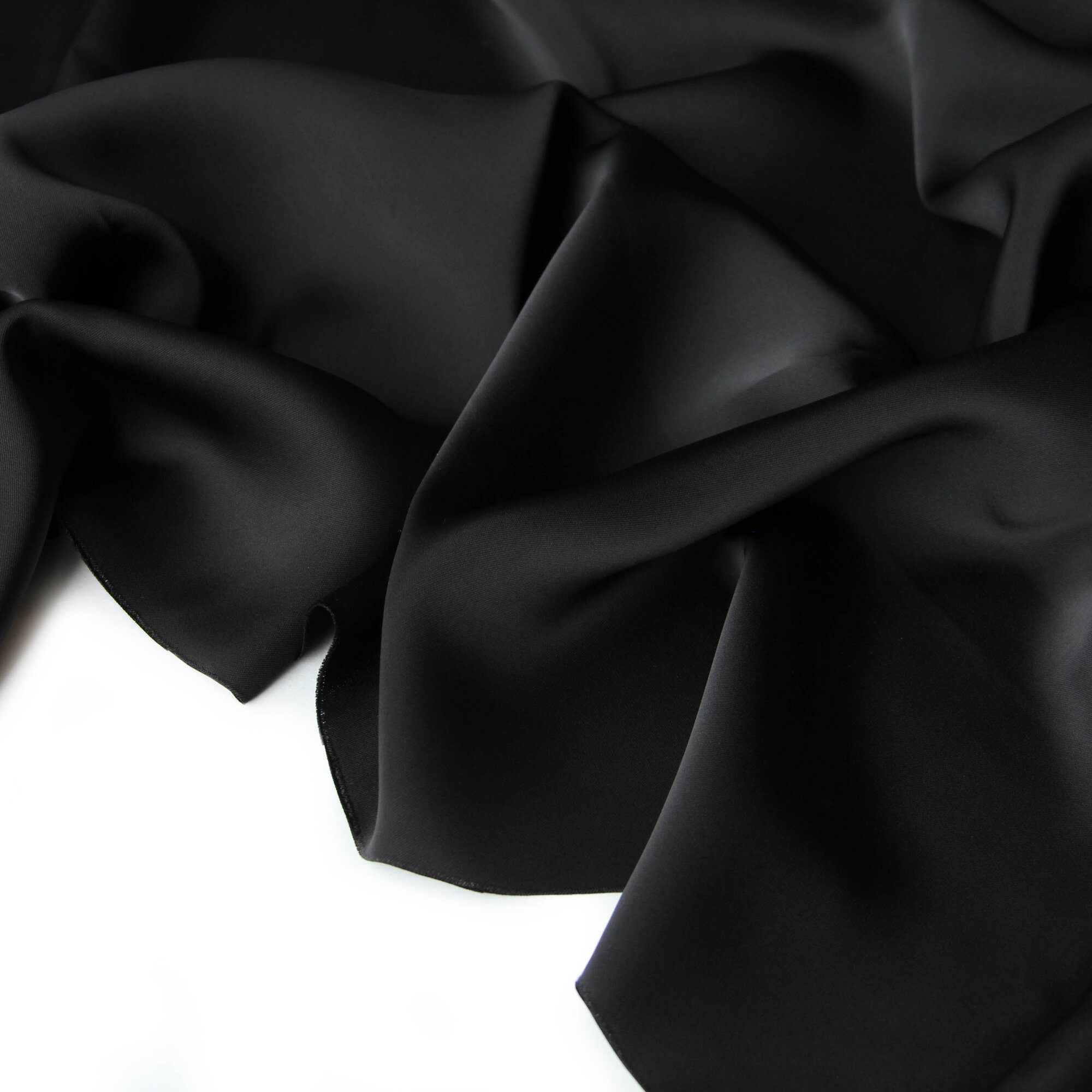 Сатин "Авиньон" черный