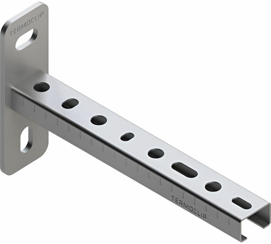 Крепежный кронштейн ТСА 28х18х1,2 - 500мм 6шт TERMOCLIP Консоль монтажная