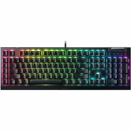 Игровая клавиатура Razer BlackWidow V4 X (Yellow Switch) - Rus (RZ03-04702500-R3R1)