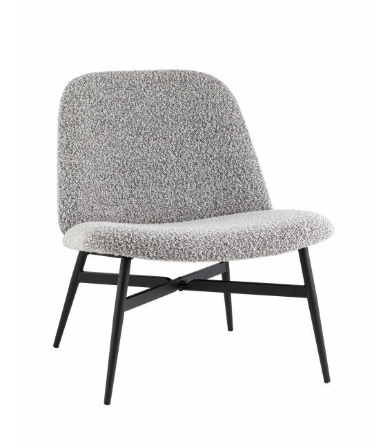 Кресло лаунж Ирсина серый