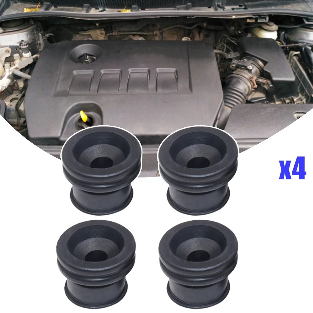 4X верхняя крышка двигателя автомобиля, накладка, втулка, буферная подушка 9048016049 Для Toyota Camry Corolla Premio Prius Matrix Verso