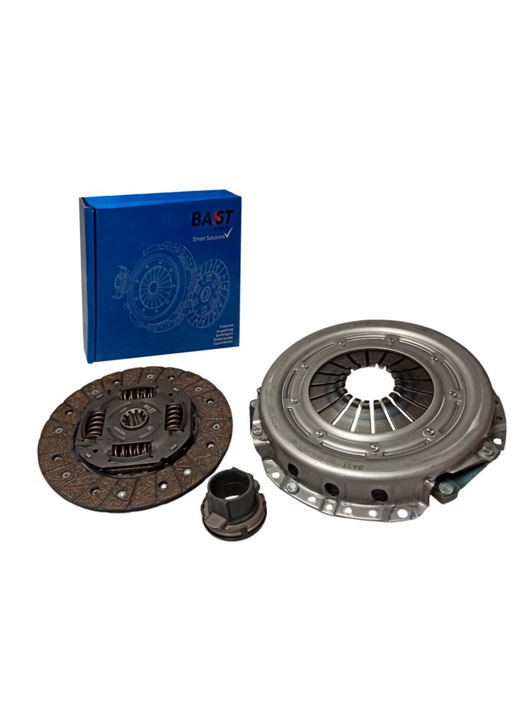 Сцепление в сборе для а/м ГАЗель "Бизнес", NEXT Евро-3 дв. Cummins "BAST" (комплект)