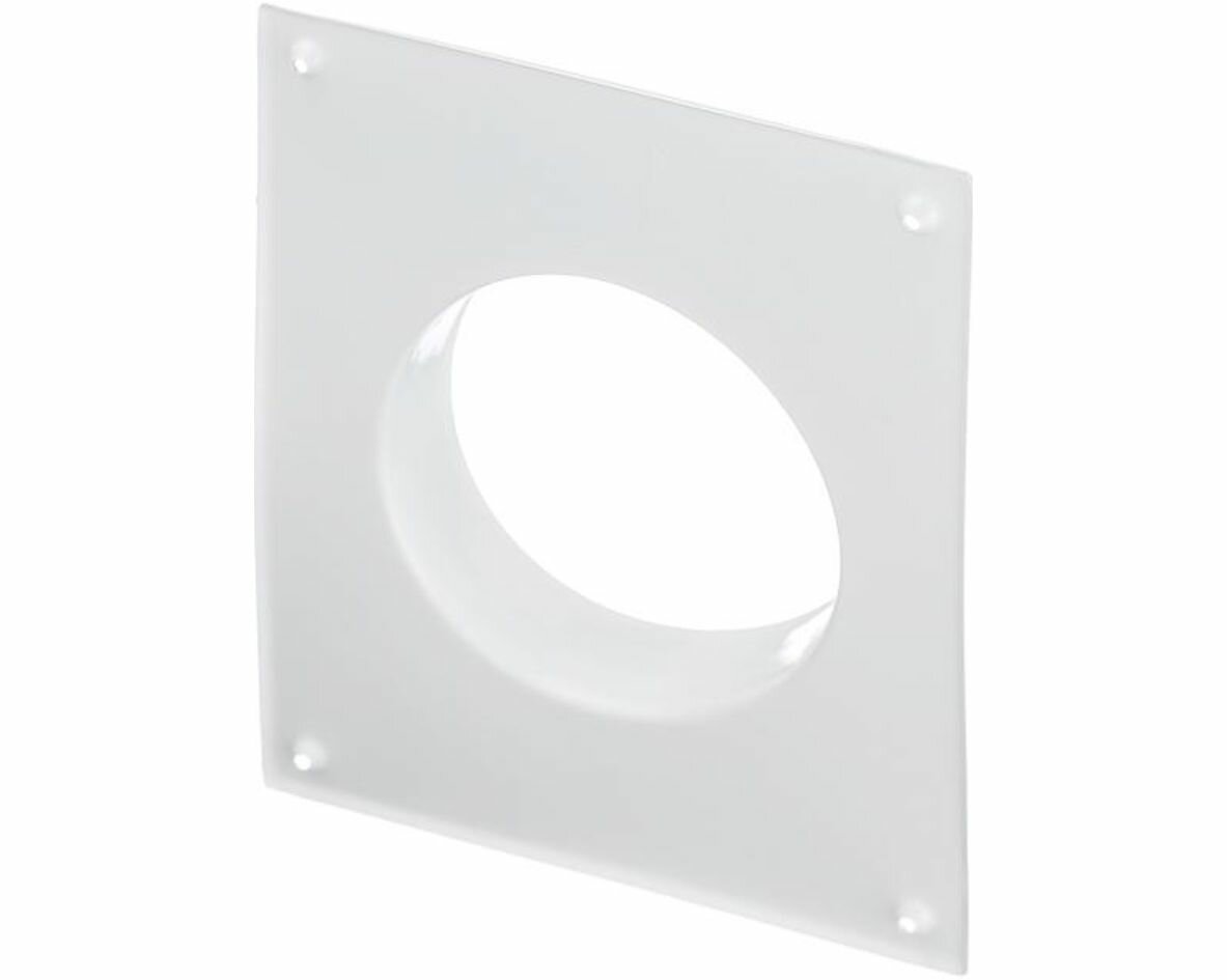 Фланец для круглых воздуховодов пластиковый белый d160 мм