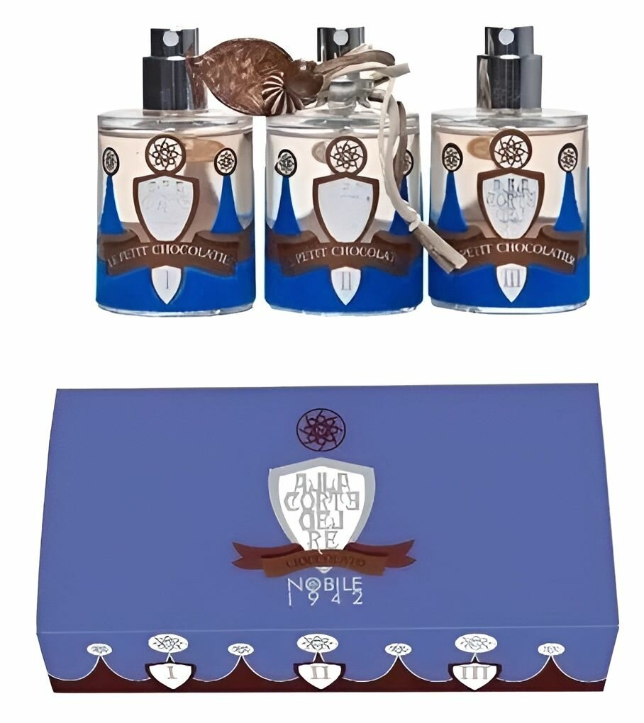 Nobile 1942 set Le Petit Chocolatier Парфюмерная вода детская, набор для девочек 3 шт. по 30 мл