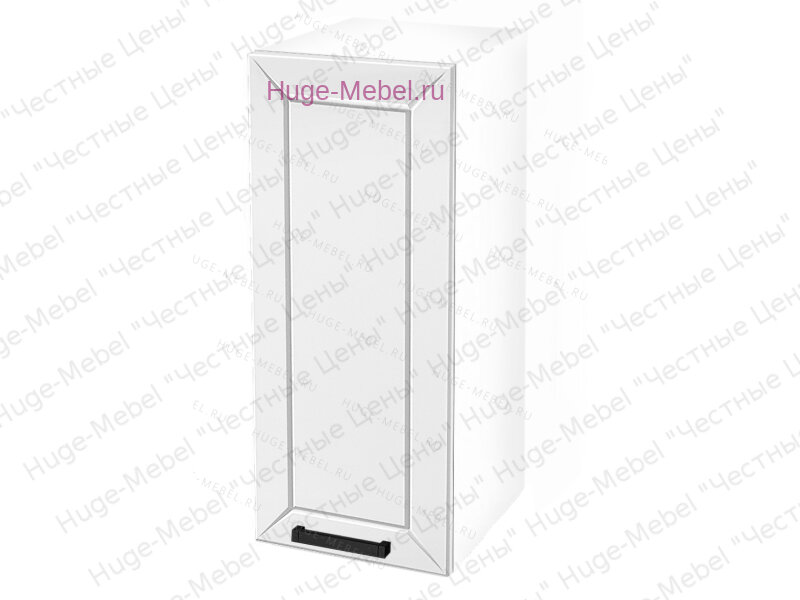 Кухонный шкаф верхний навесной 300 Альфа (белый) Huge Mebel . Ширина 300 Высота 716. Кухонные шкафы