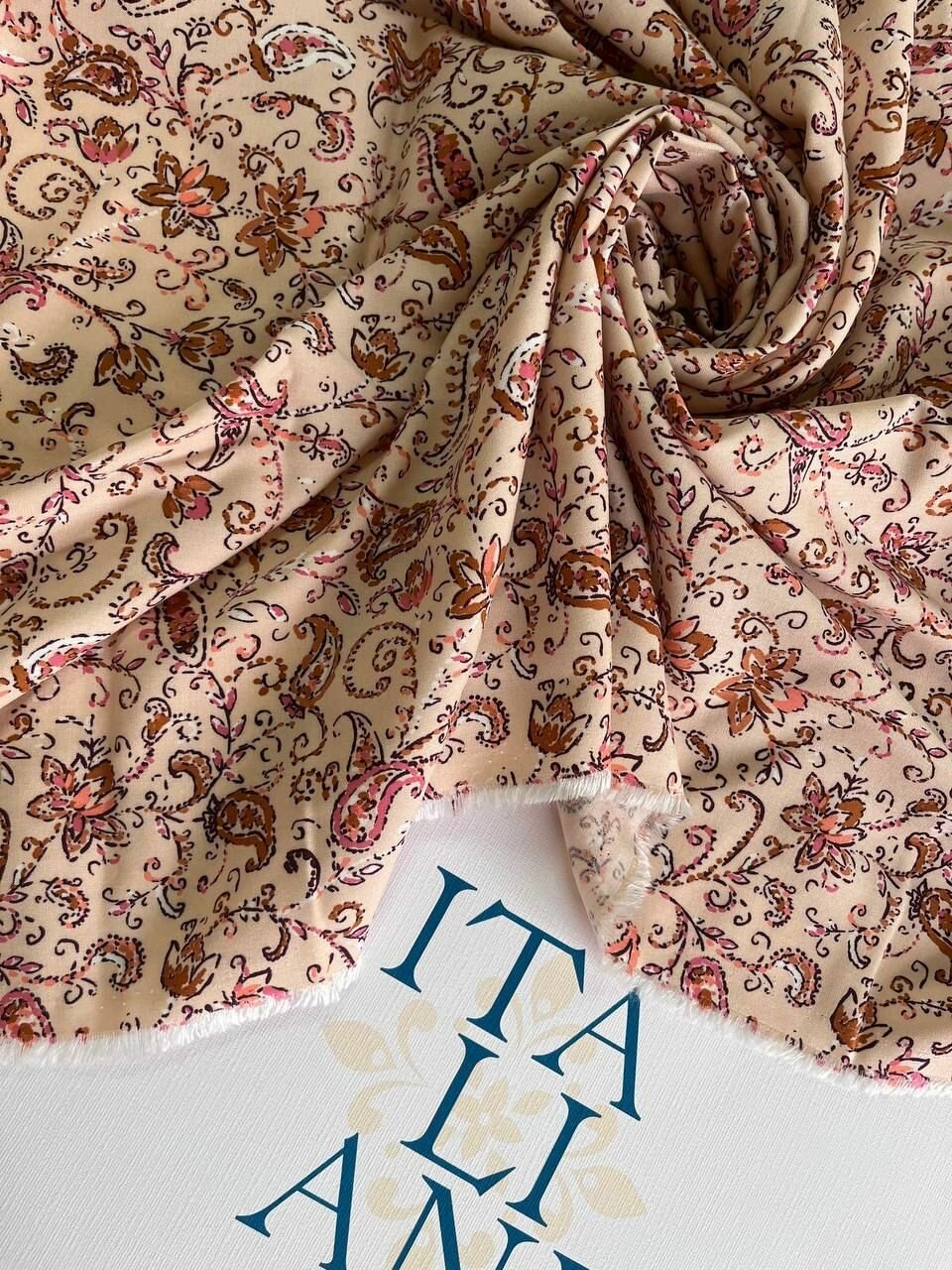 Штапельная вискоза/вискоза 100%/155 см*147 см/Италия