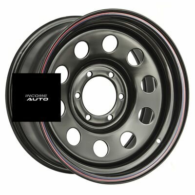 Колесный диск Off-Road Wheels Ниссан Навара D40 2.5TD 8x16 6x114.3 ET-10 D66.0 черный