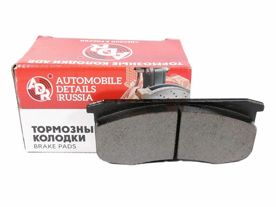 Колодки тормозные передние УАЗ (все модели диск. торм.) (к-т 4шт) "ADR"