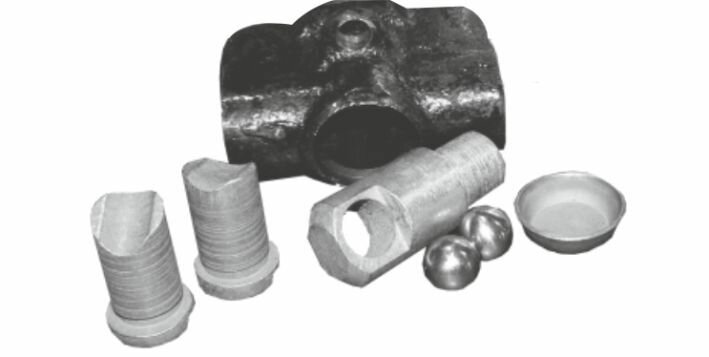 Ремнабор стояночного тормоза УАЗ разжимной АДС № 014