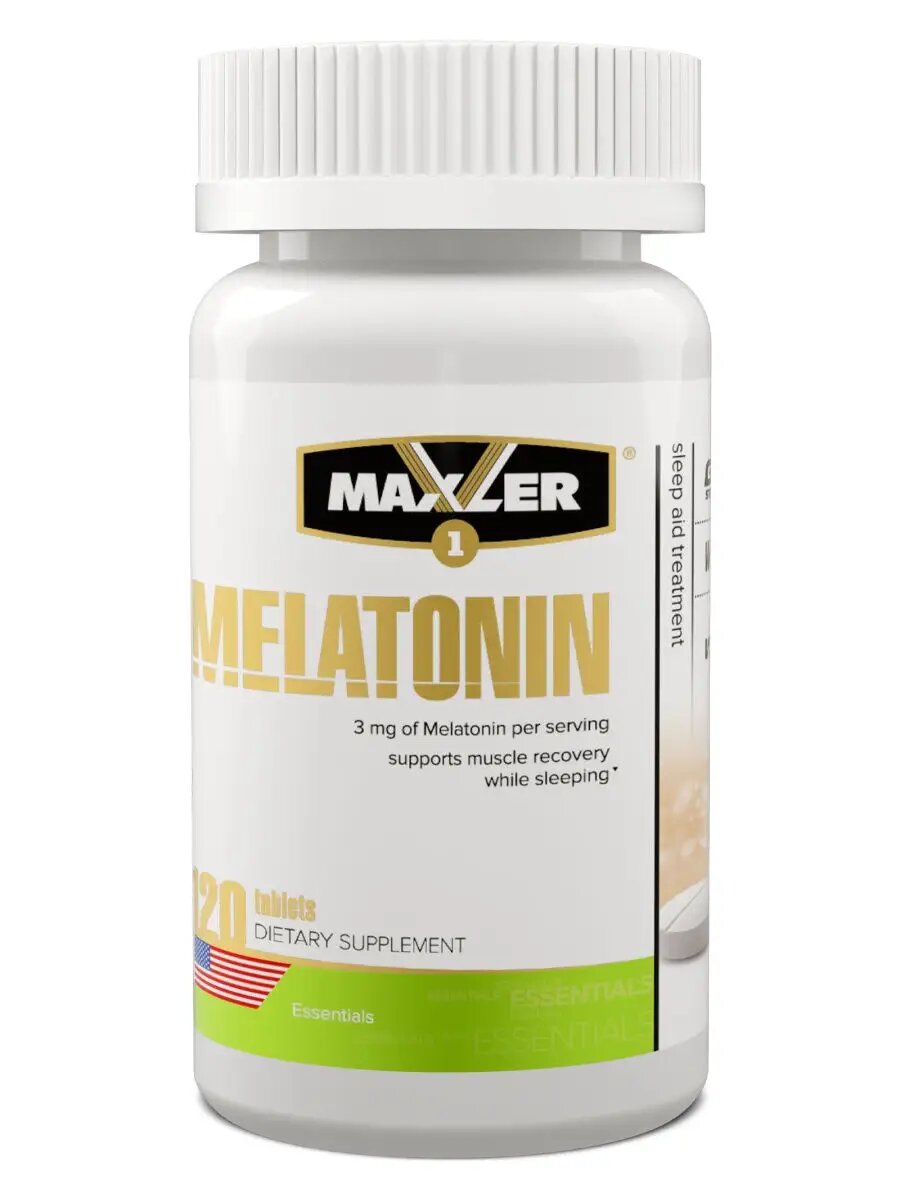 Антиоксидант Maxler Melatonin 3 мг 120 таблеток