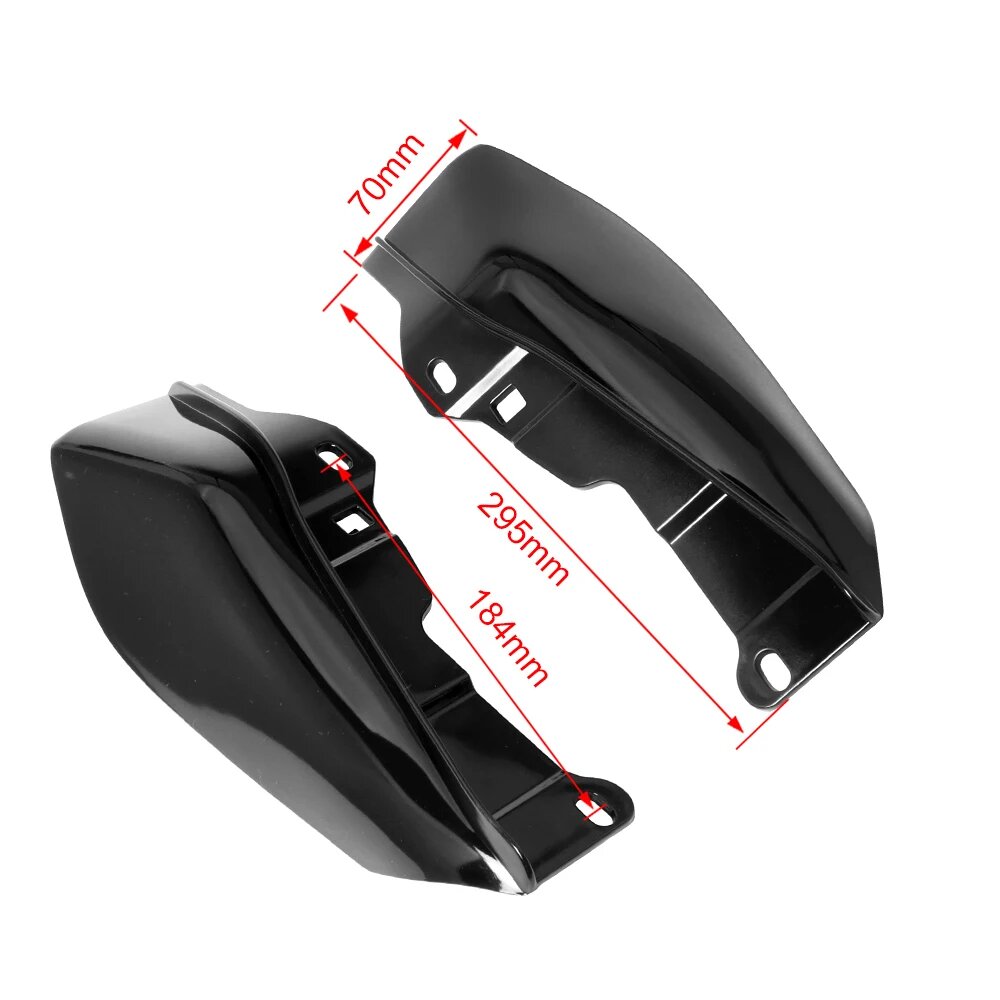 Тепловой экран для Harley Touring, черный, 295x184x70 мм