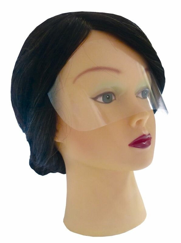 Экраны защитные для лица DEWAL Pro, 50 шт/уп, PVC, одноразовые, прозрачные