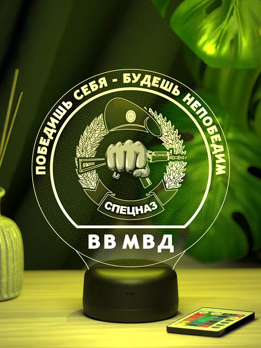 Ночник подарок Спецназ ВВ МВД