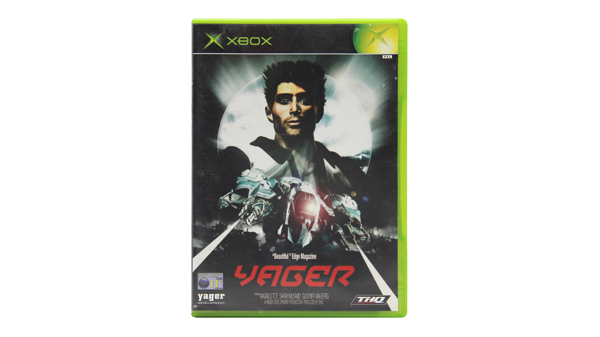 Игра Yager (Xbox Original, полностью на английском языке, аркада)