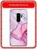 Чехол на Samsung Galaxy S9 + / Самсунг Галакси С9 Плюс с принтом "Розовые мрамор...