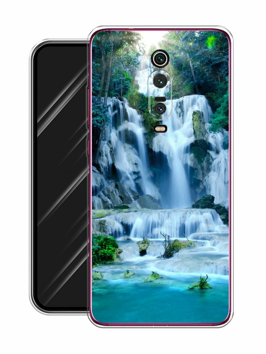 Чехол на Xiaomi Redmi K20/K20 Pro/Mi 9T/9T Pro / Сяоми Редми К20/K20 Pro/Mi 9T/9T Pro с принтом "Водопад 8" — фото 1