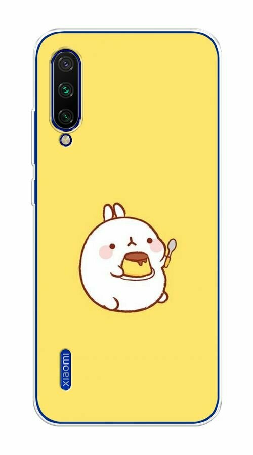 Чехол на Xiaomi Mi CC9/A3 Lite/9 Lite / Сяоми Mi CC9/A3 Lite/9 Lite с принтом кролик просит добавки