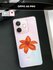 Чехол на Oppo A5 Pro / Оппо А5 Про с принтом "Оранжевый цветок", прозрачный