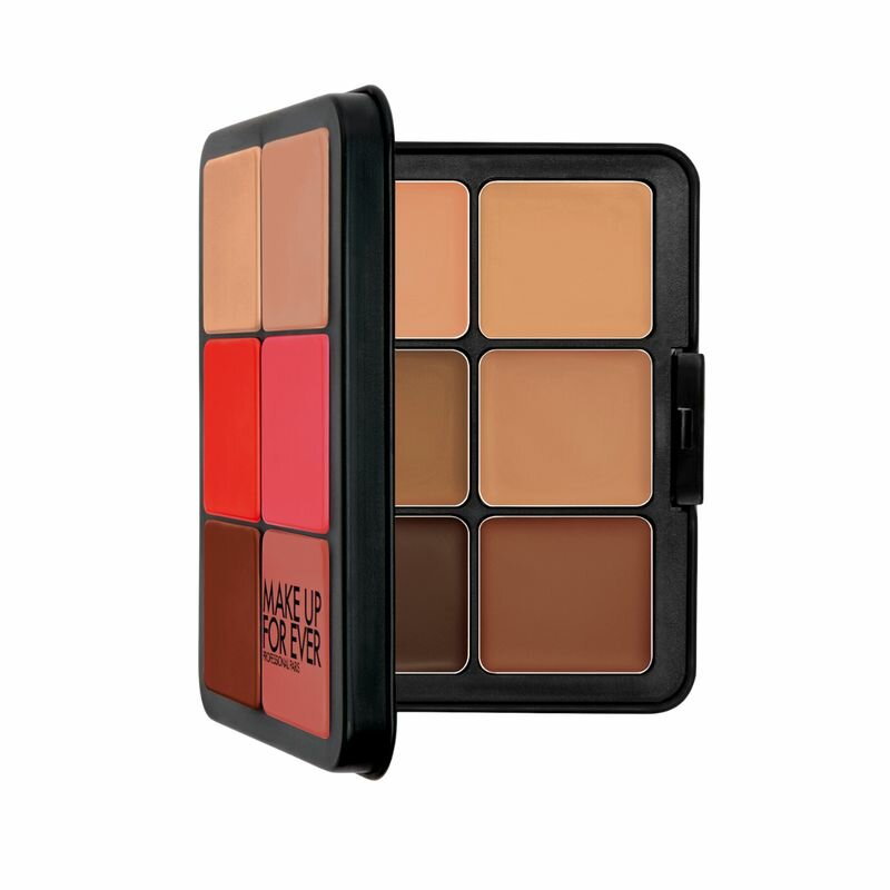 MAKE UP FOR EVER Палетка кремовых средств для лица HD Skin Face Essentials Palette (Tan To Deep) 25,8 г