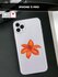 Чехол на Apple iPhone 11 Pro / Айфон 11 Про с принтом "Оранжевый цветок", прозра...
