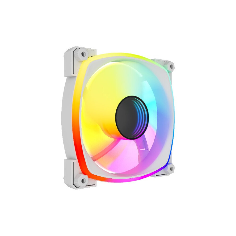 Вентилятор для корпуса Powercase (M55MR-12W ARGB) White