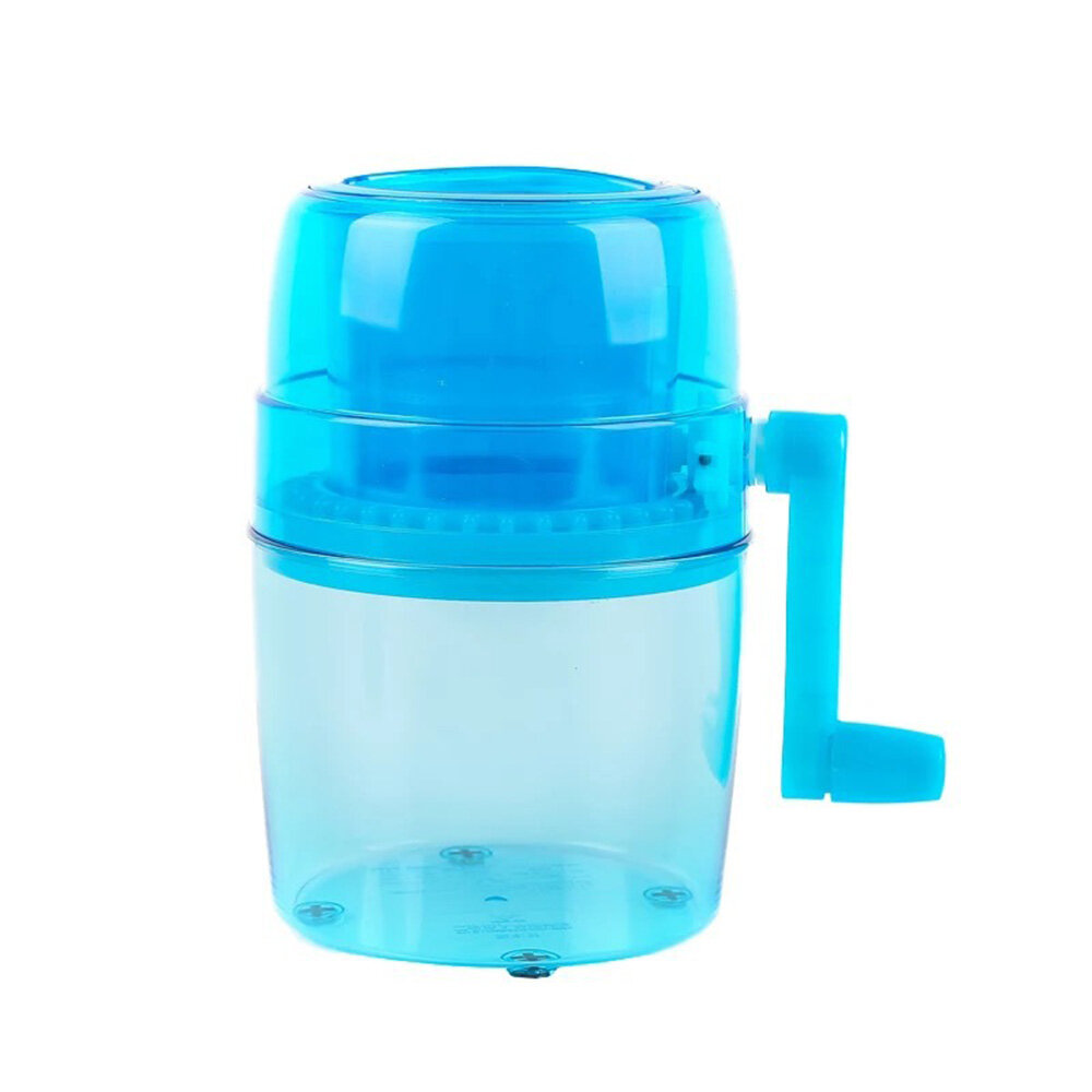 Ледопад, машина для свежевырезанного льда, ручной льдопад, дробилка льда, изготовитель снежных конусов с ножами из нержавеющей стали, емкость 1.1 л, размер корпуса 5.9*7.1 дюйма, вес 580 г