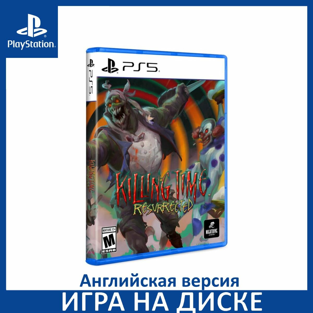 Игра Killing Time Resurrected (Limited Run) PS5 Диск на PlayStation 5 Английская версия