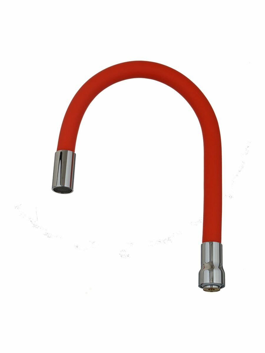 Melodia Della Vita Излив гибкий LUXE красный 49см MELODIA MKP20917