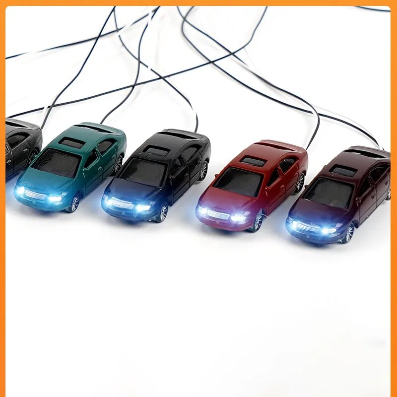 10 шт. светодиодные модели автомобилей 1:150 1:200 200