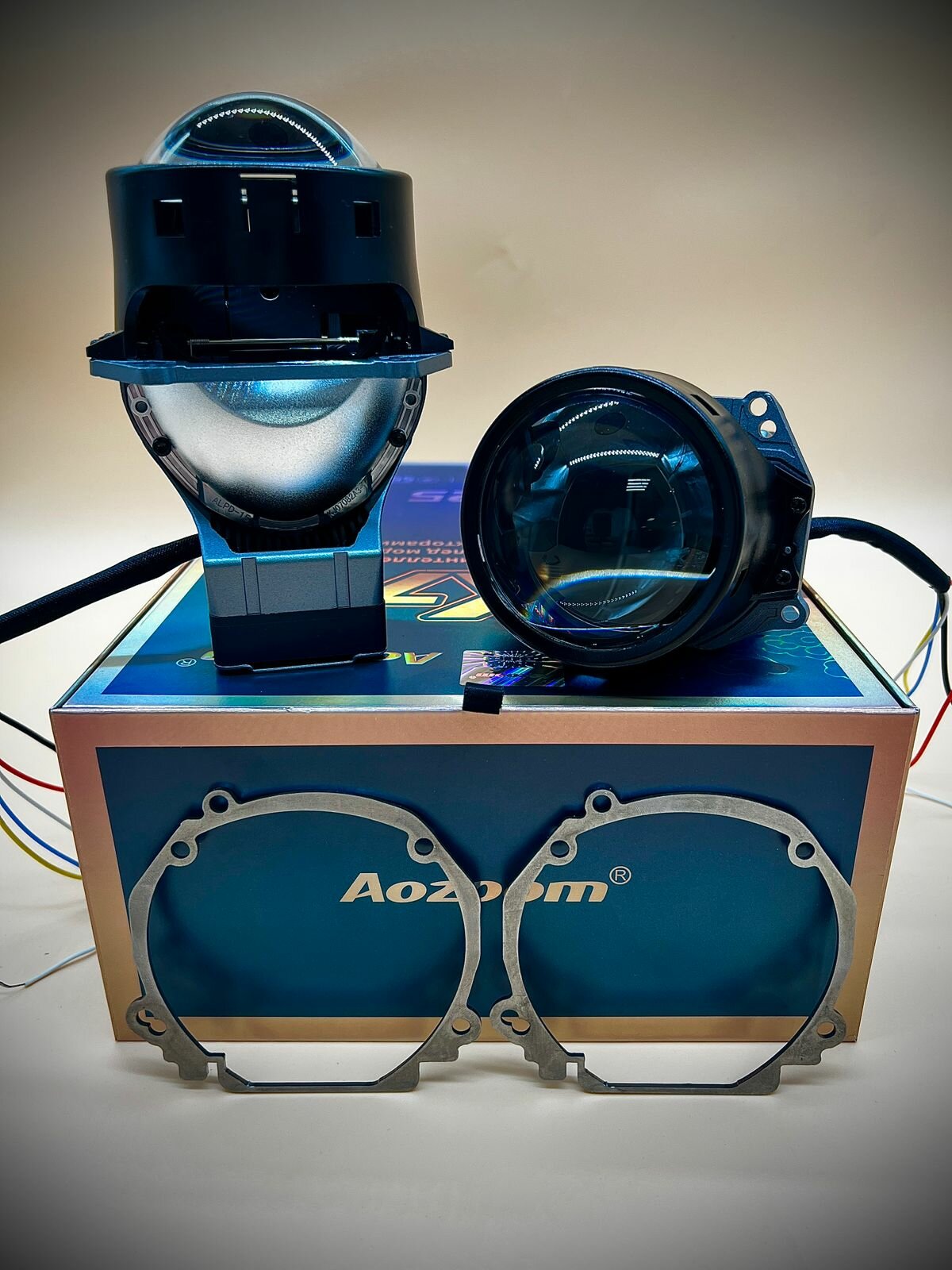 Светодиодные линзы оригинальный Aozoom K7 для Mazda CX-5 2011-2015 - Dragon Knight DK300 / Aozoom линзы Аозум для Мазда 5