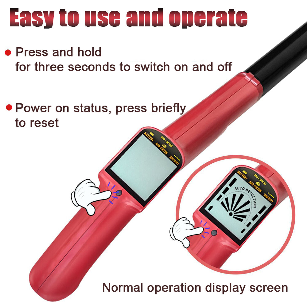 Детский ручной металлоискатель для начинающих