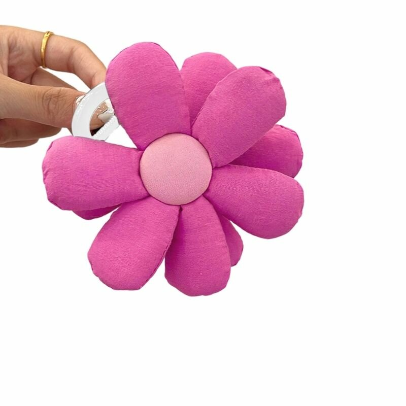 Заколка в виде цветка, пучок волос на затылке, заколка акулы, головные украшения-розовая роза