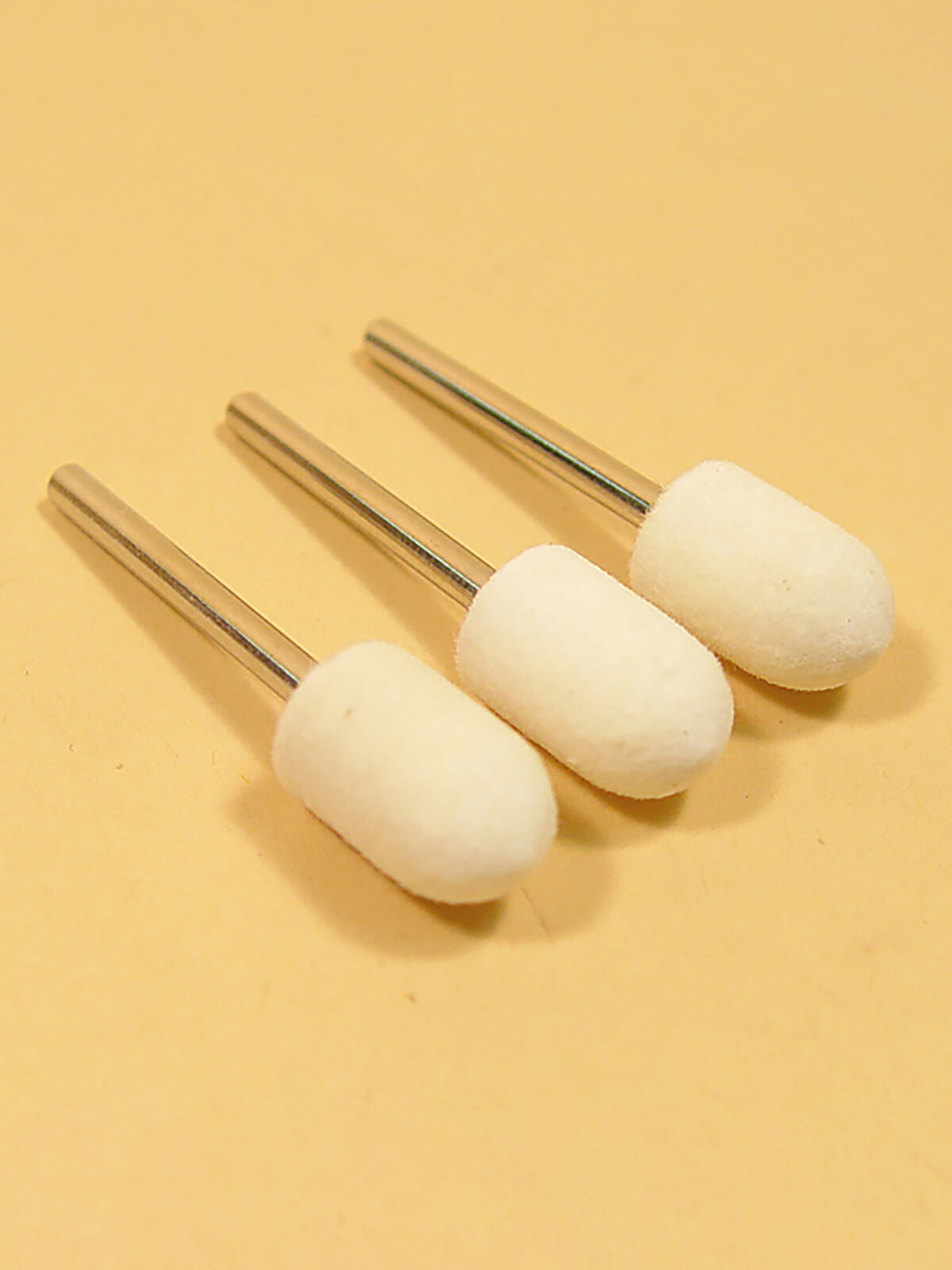 Диск полировальный, войлок, цилиндр-шар, 6х10 мм, 2х3 шт, JAS