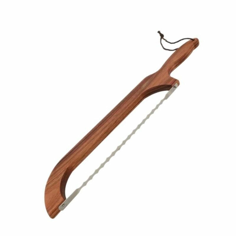 Деревянный хлебный нож для нарезки домашнего багета