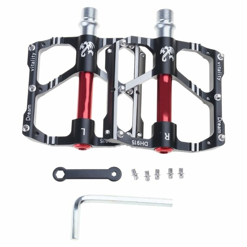 Педаль с подшипником для дорожного велосипеда Palin pedal-черный