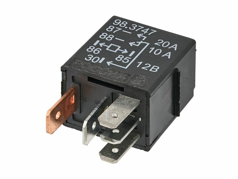 Реле 98.3747 (5-ти контакнтое) 12В 20А