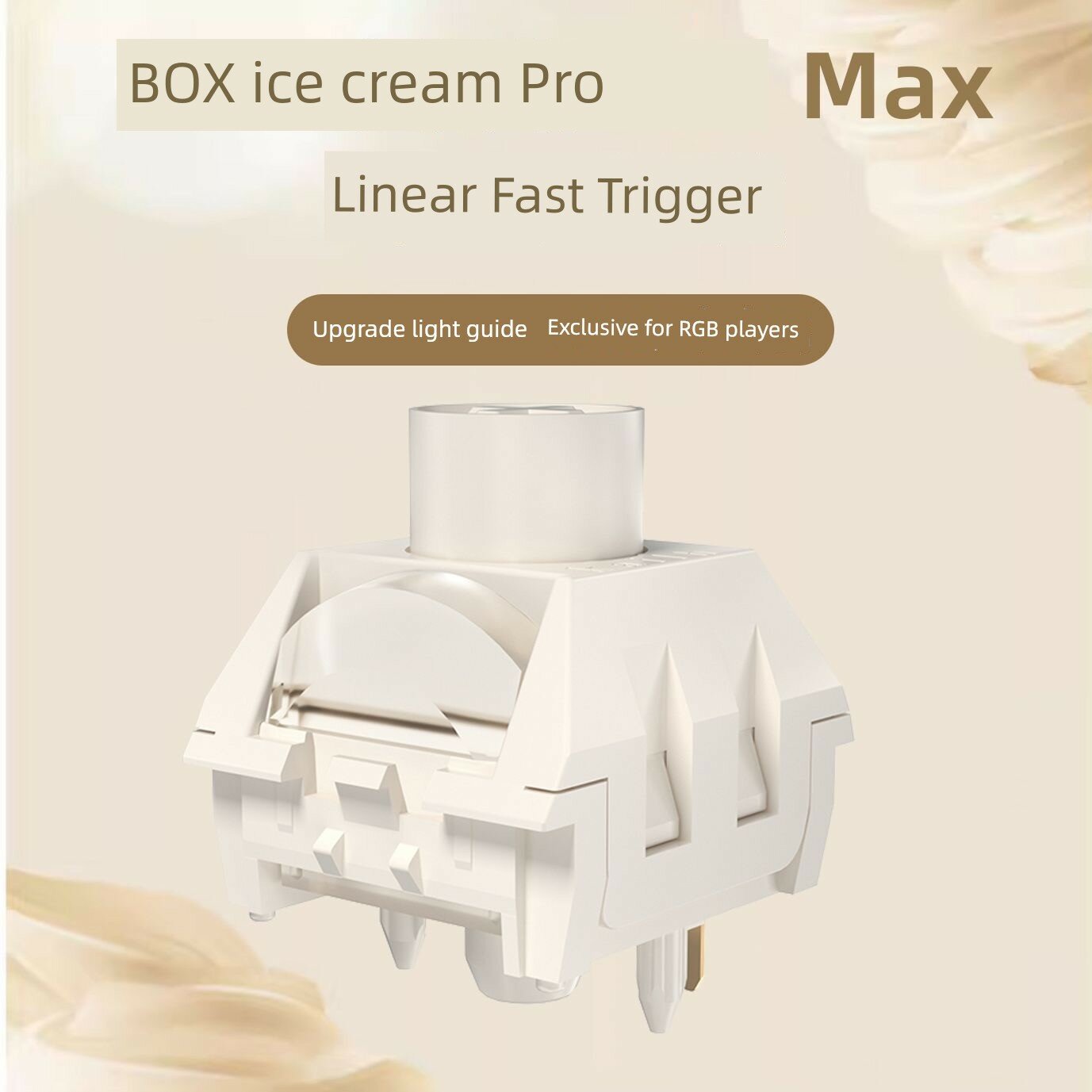 Kaihua kailh BOX вал мороженого PRO MAX полная POM световодная колонна пятиконтактный механический переключатель вала