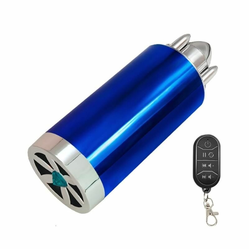 Мощные басовые динамики с LED для мотоциклов, - FM-аналоговая модель - Одиночный динамик